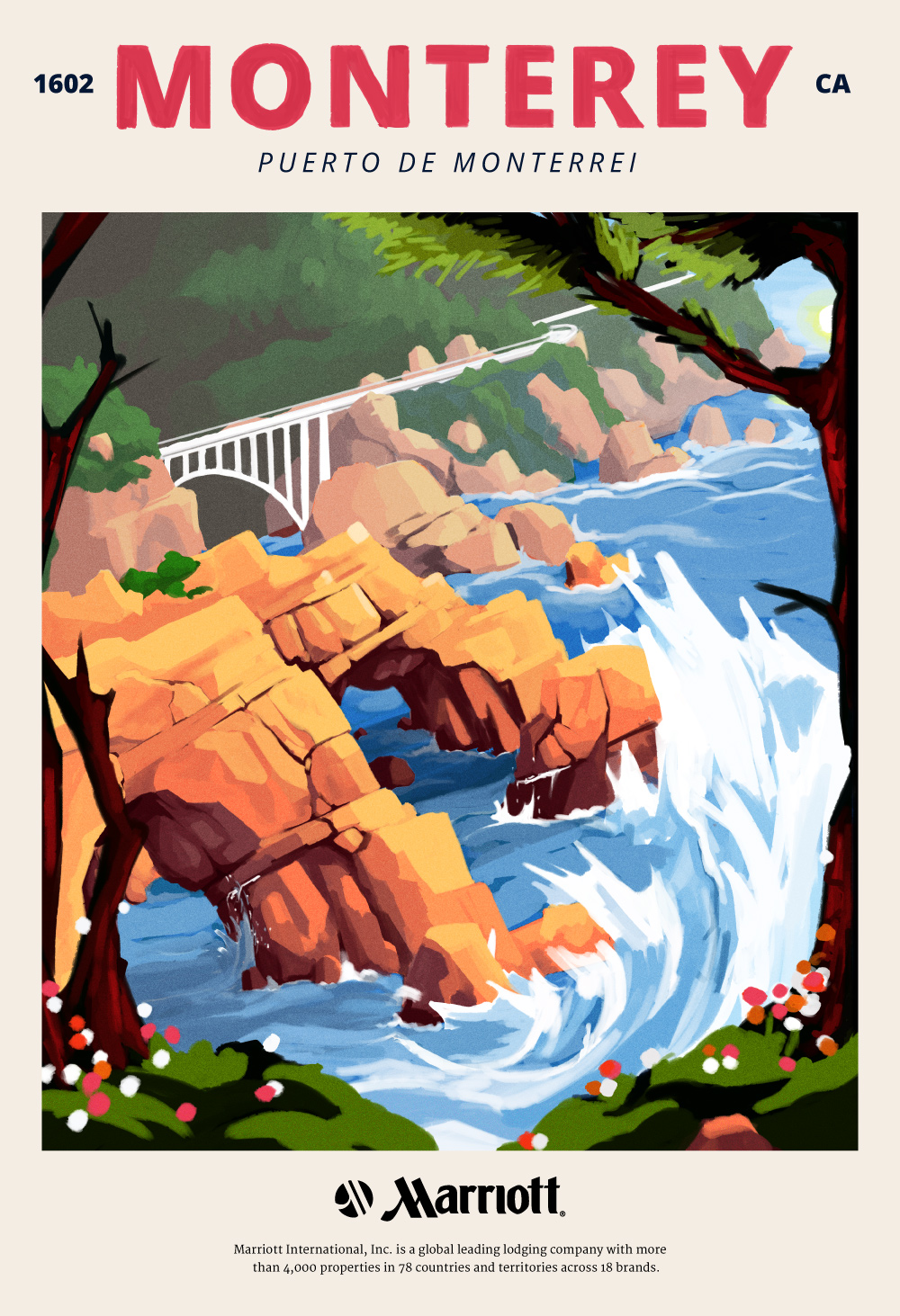 Monterey Poster Microcontent | Lemonly Infographics 🍋