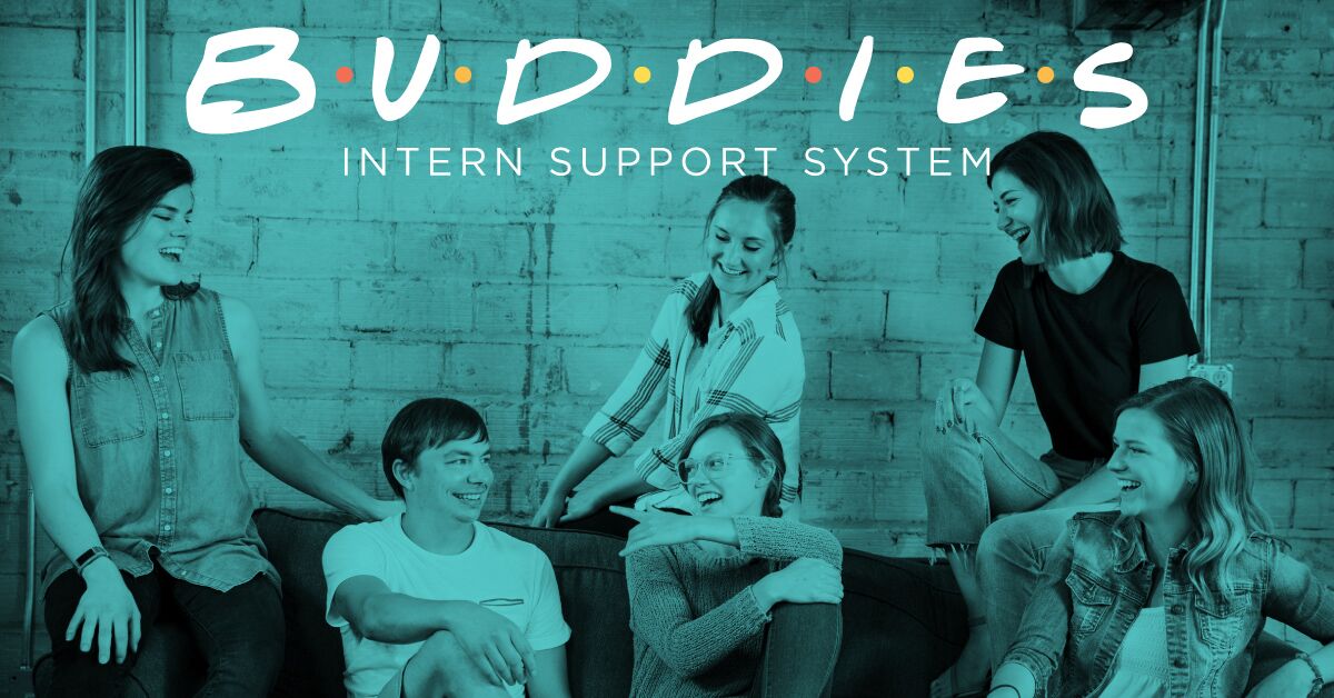 Buddies: Intern Support System - Lemonly Infographics