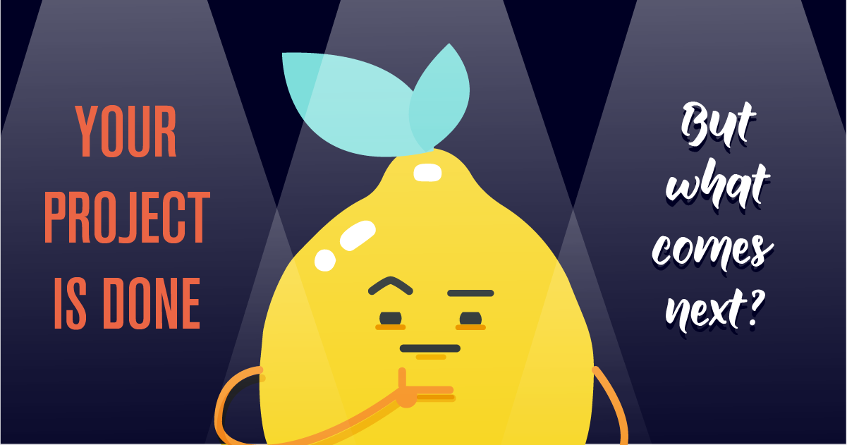We've Wrapped Up Your Project—What's Next? - Lemonly Infographics