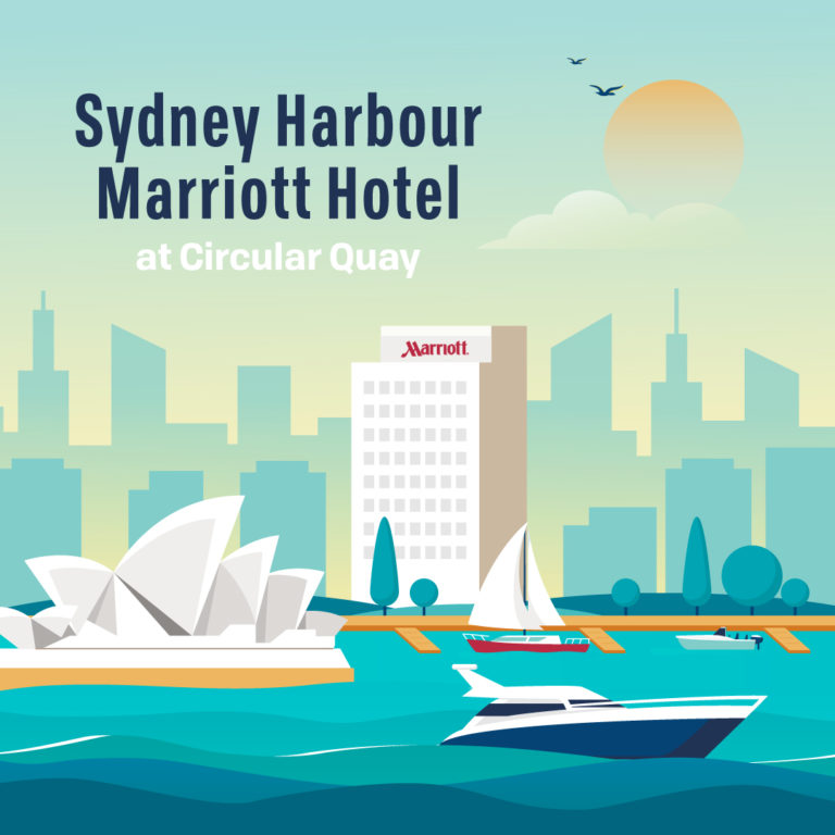 Sydney Harbour Marriott Hotel at Circular Quay - Lemonly Infographics