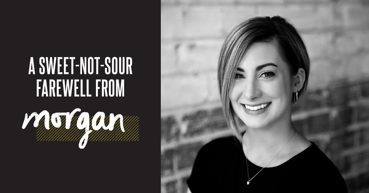 A Sweet-Not-Sour Farewell from Morgan - Lemonly Infographics