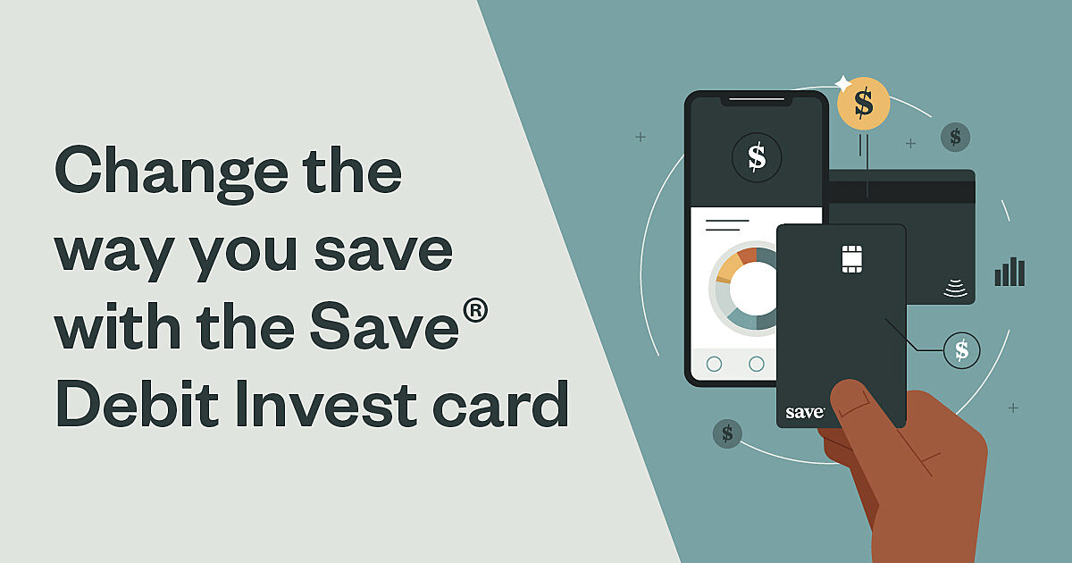 Save Debit Invest Card - Lemonly Infographics