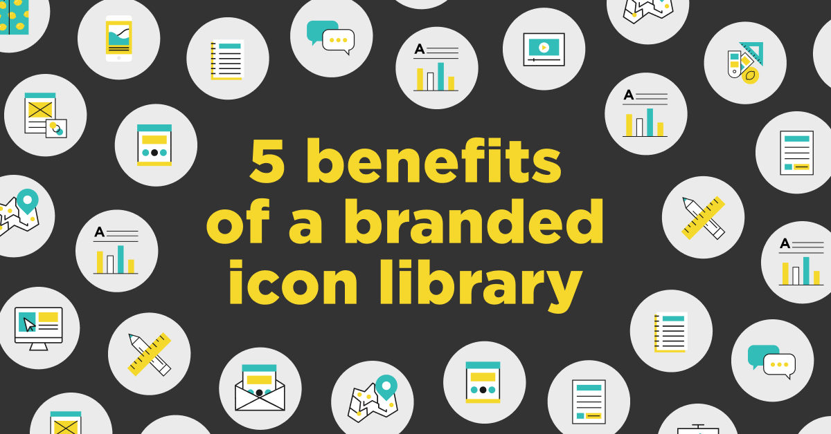5 Benefits of a Branded Icon Library - Lemonly Infographics