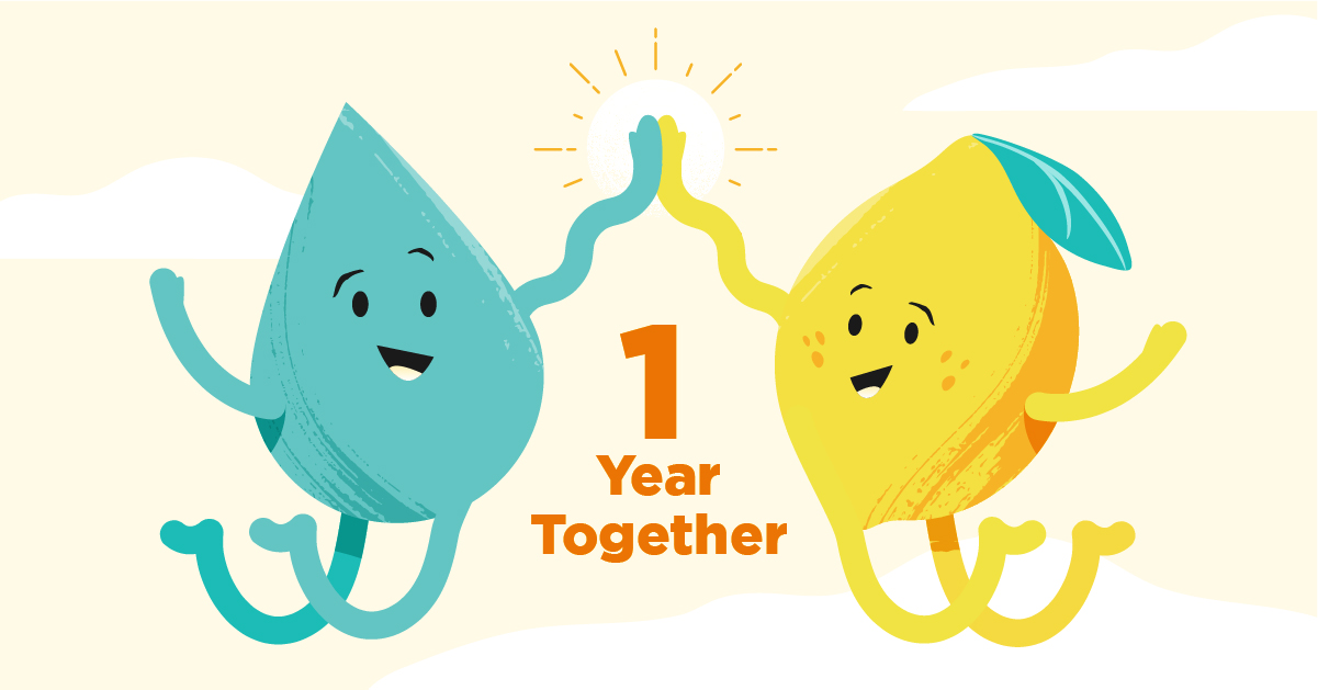 Better Together: Lemonly & Click Rain - Lemonly Infographics