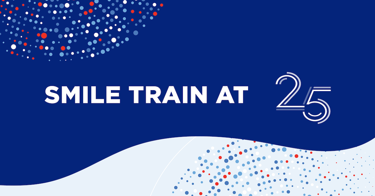 Smile Train 25th Anniversary Impact Report - Lemonly Infographics